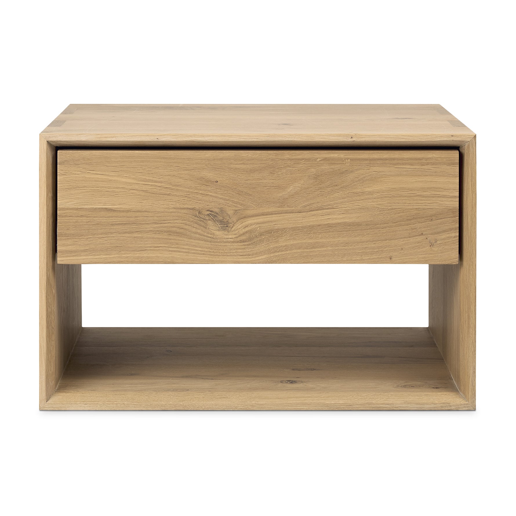 Nordic II Solid Oak Bedside Table – Be Home