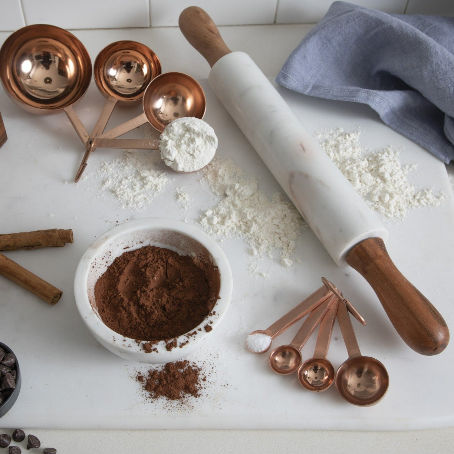 Pavia Rolling Pin & Rest - Be Home