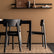 Bok Solid Black Oak Dining Table, 79" – Be Home