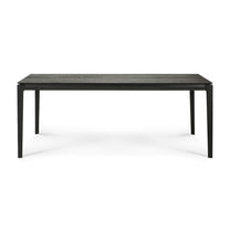 Bok Solid Black Oak Dining Table, 79" – Be Home