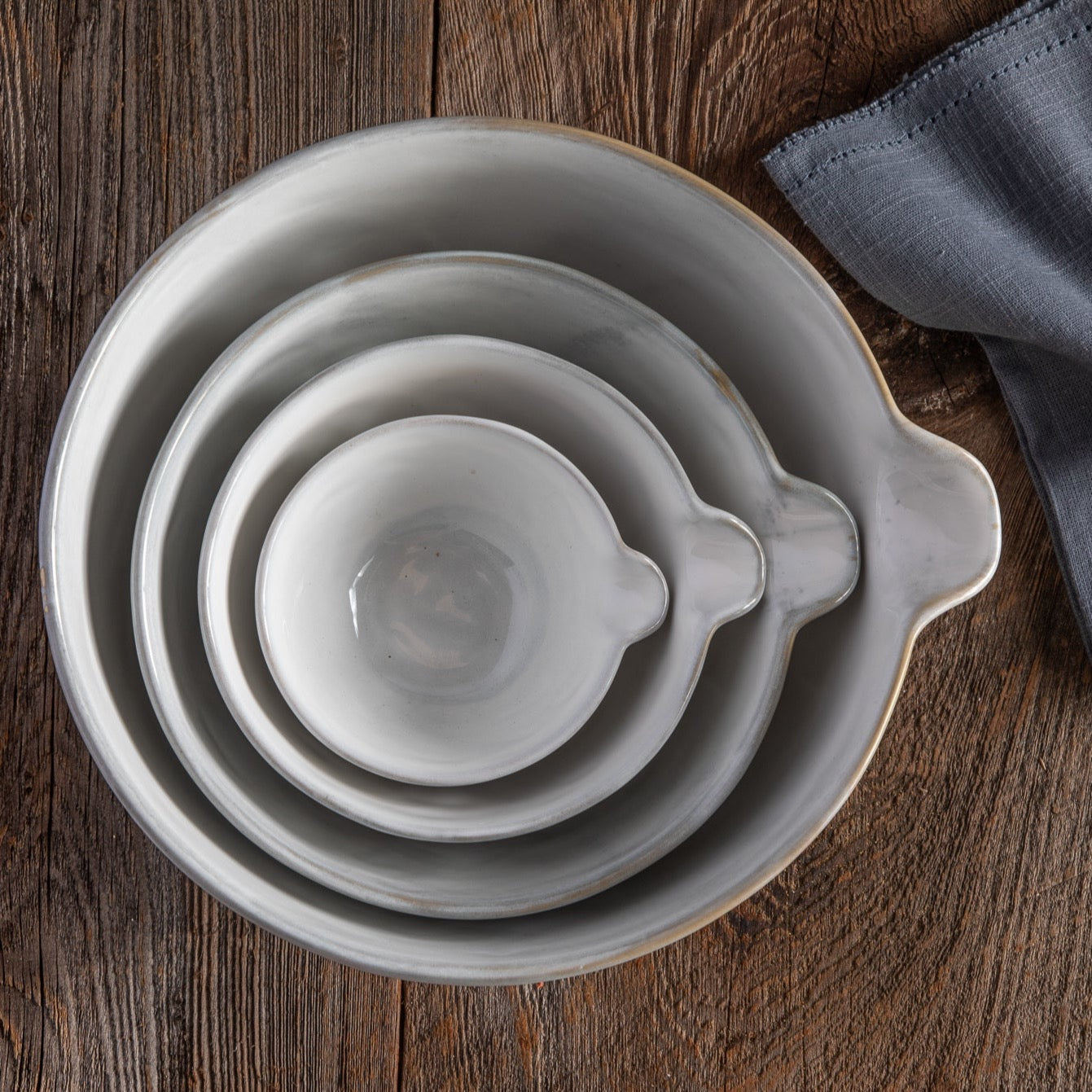 Stoneware Nested Mixing Bowls Set – Be Home