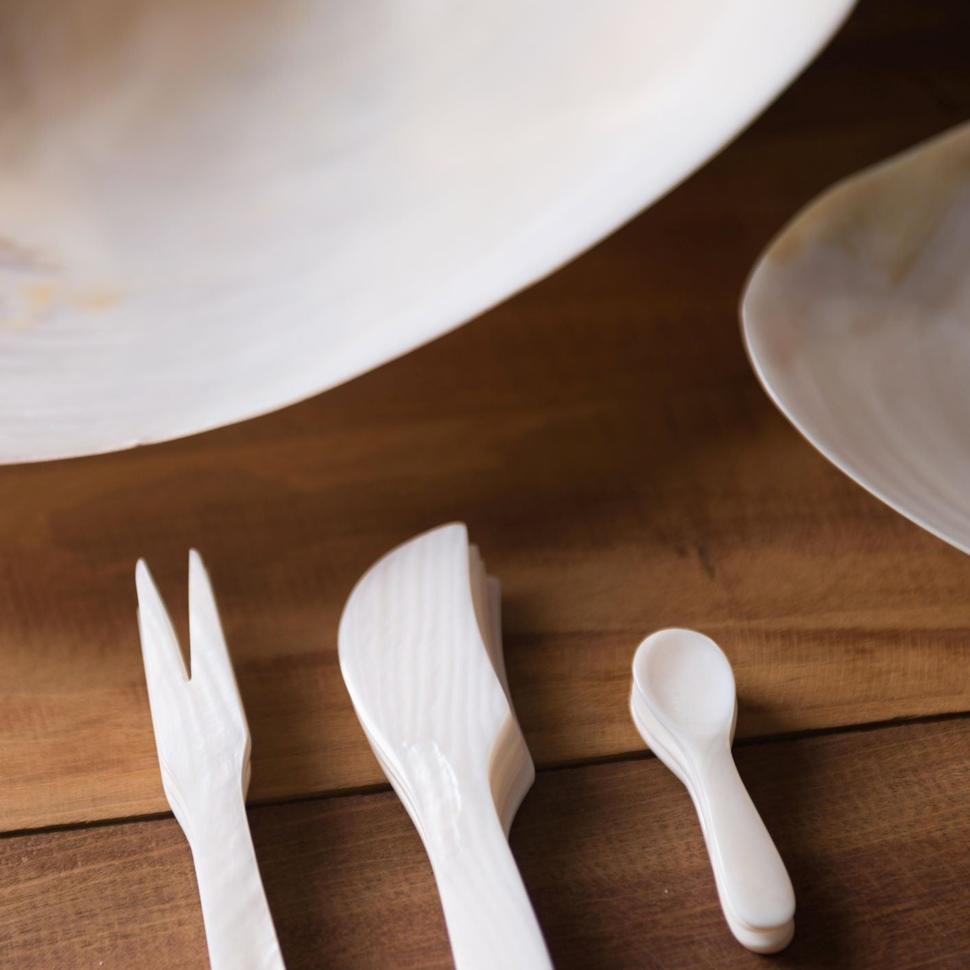 Mini Shell Spoons, Set of 4 – Be Home